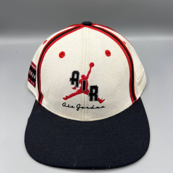 Nike | Accessories | Vintage Michael Jordan 23 Hat Men White Black Nike ...